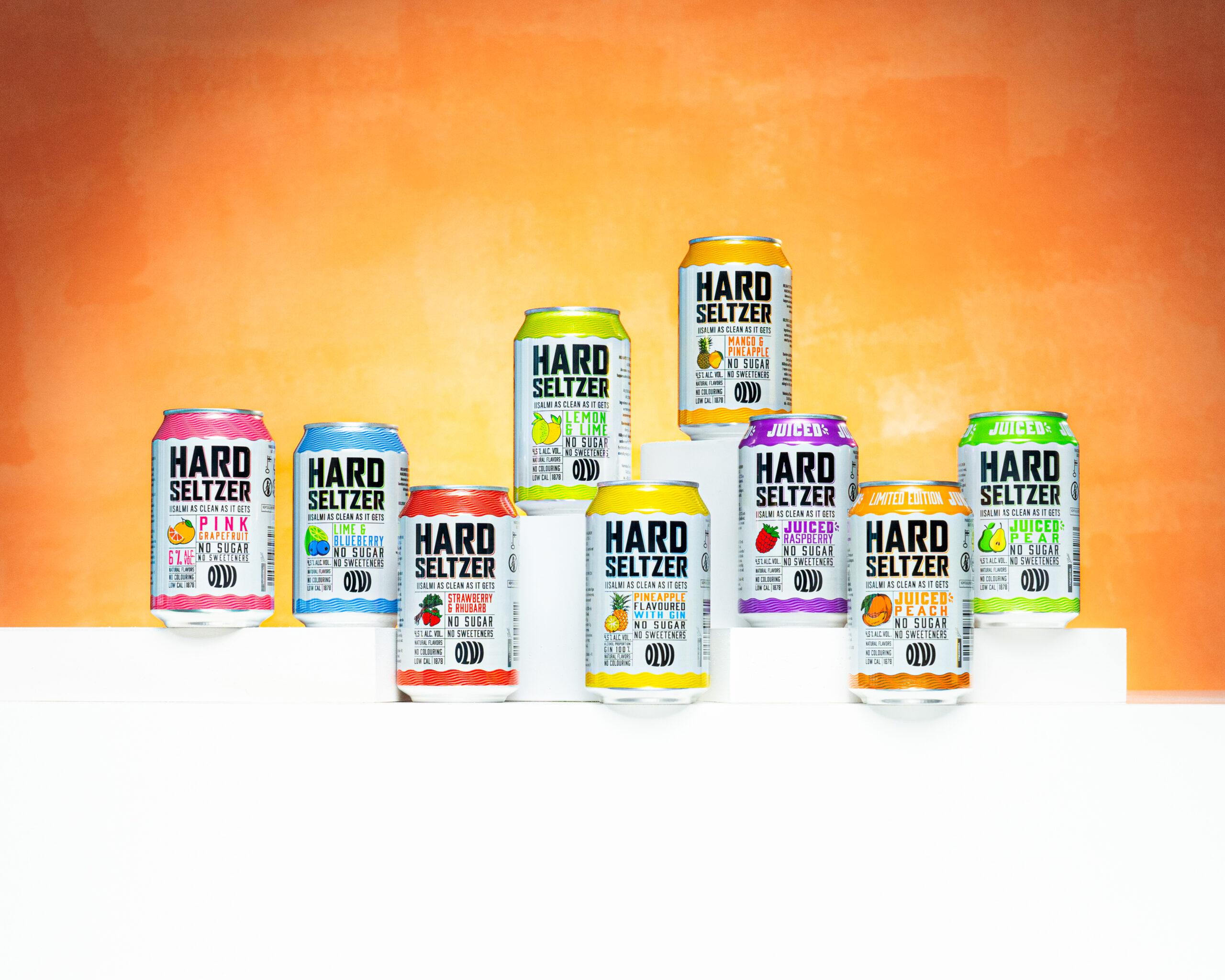 Parhaat Hard Seltzer -merkit cocktailien tekoon - Olvi